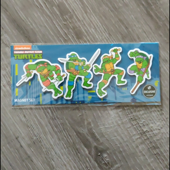 Nickelodeon | Other | Nickelodeon Tmnt Magnet Set | Poshmark